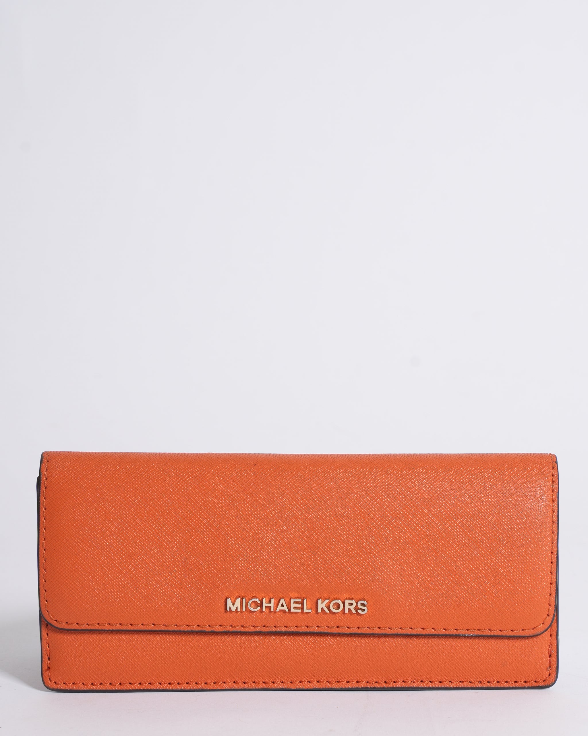 Michael Kors Long Wallet in Orange