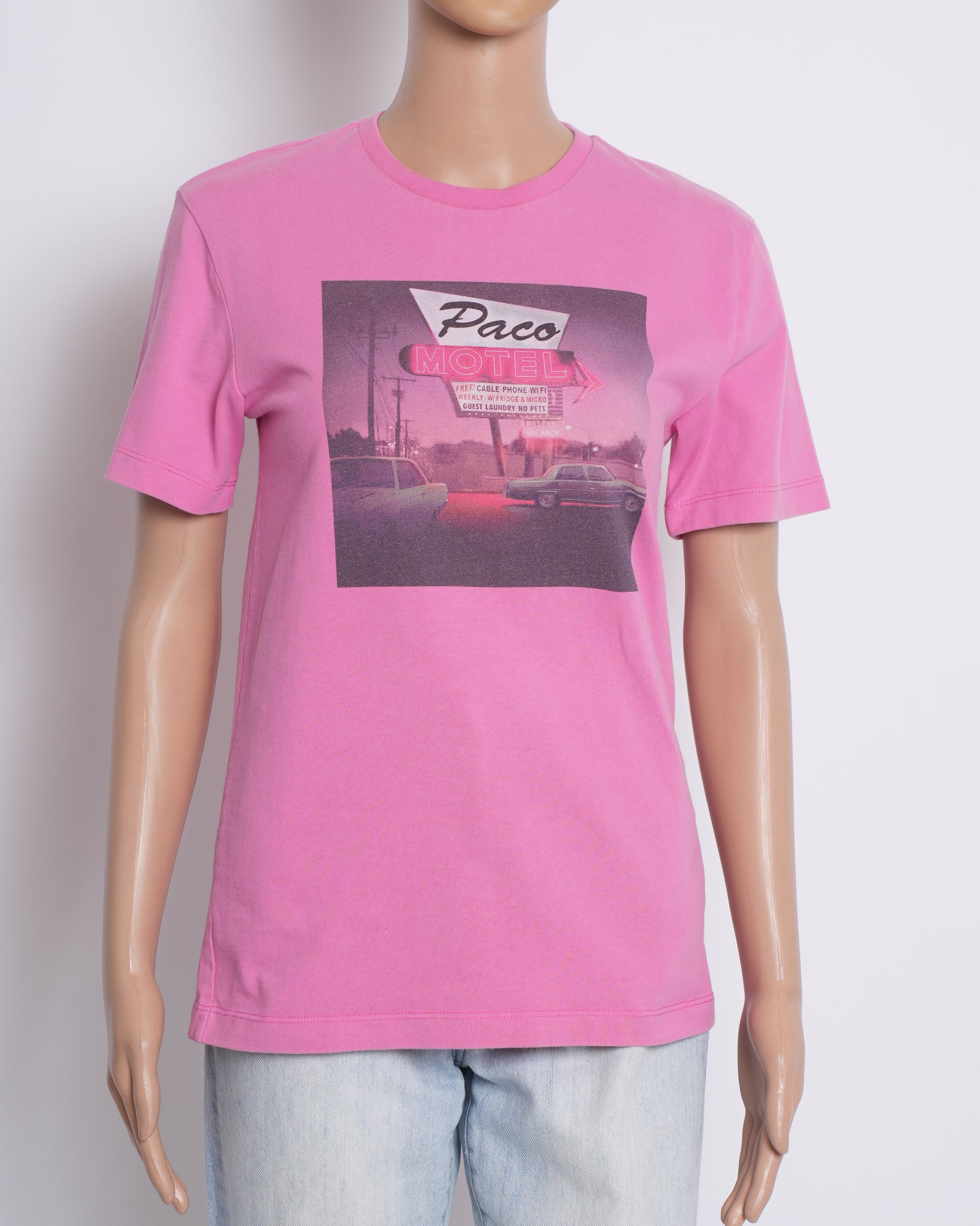 Paco Rabanne Pink Graphic Tshirt