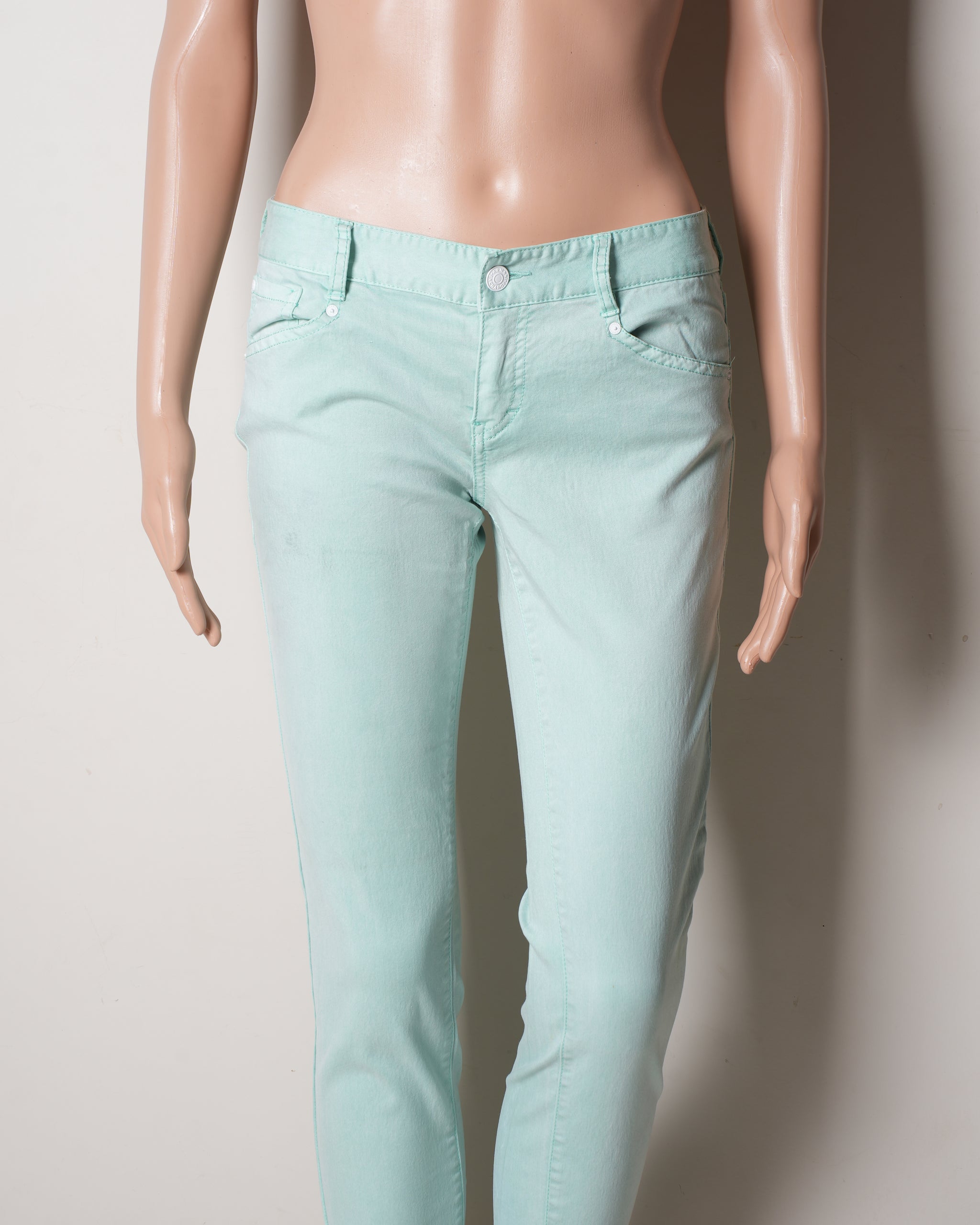 Periwinkle Blue Cotton Spandex Pants | Pre-Loved | My Alamri