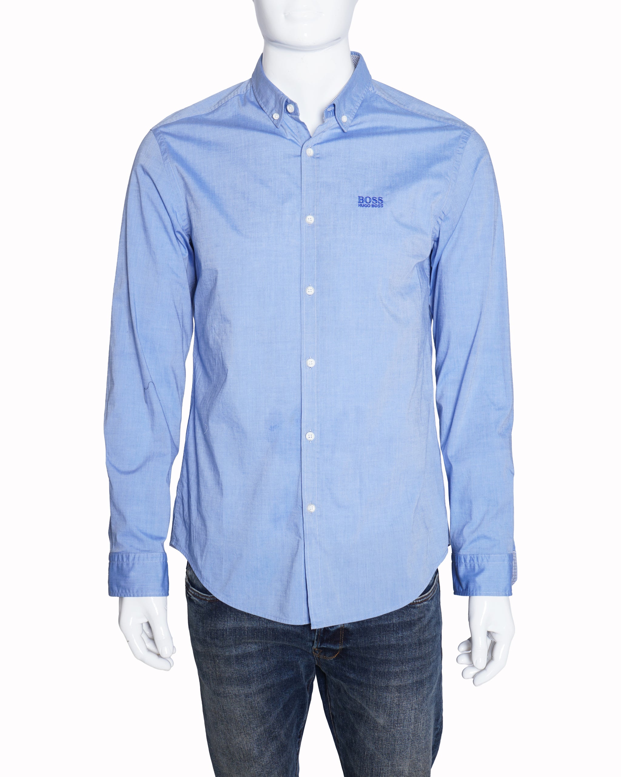 Boss by Hugo Boss Light Blue Button-Down Shirt | Authentic Pre-loved My ...