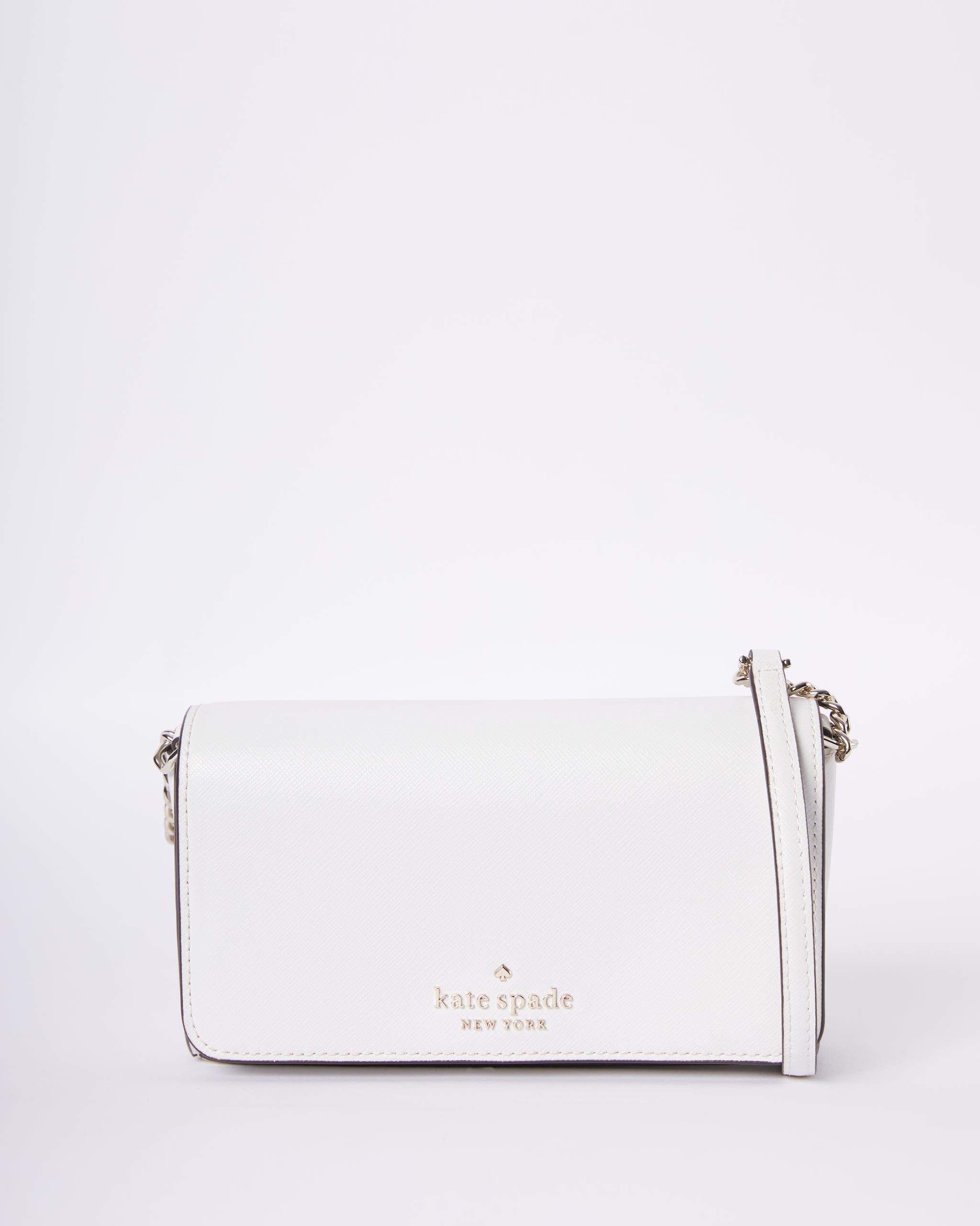 Kate spade white crossbody handbag