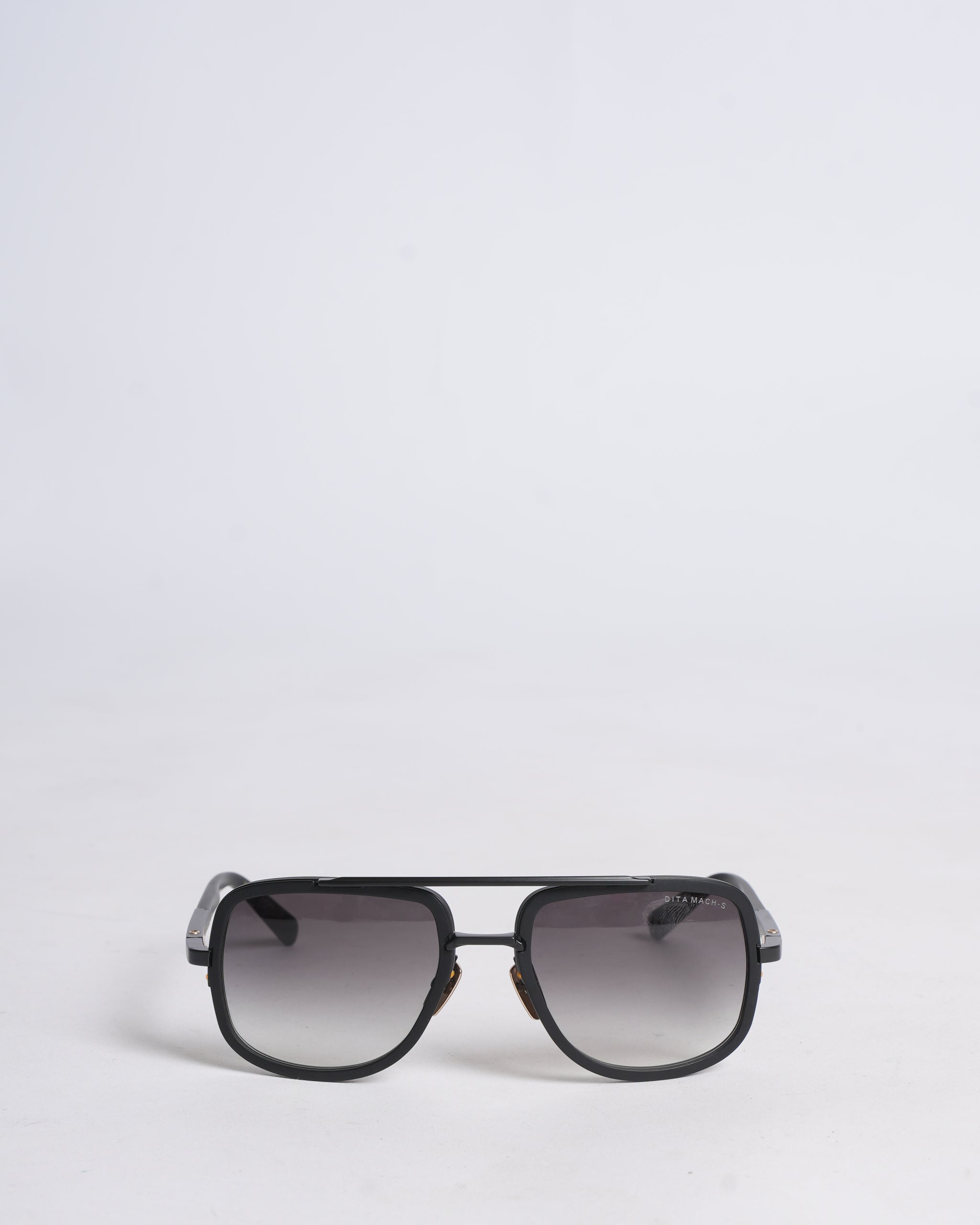 Dita Mach-Two Matte Black Titanium Square Sunglasses - My Almari