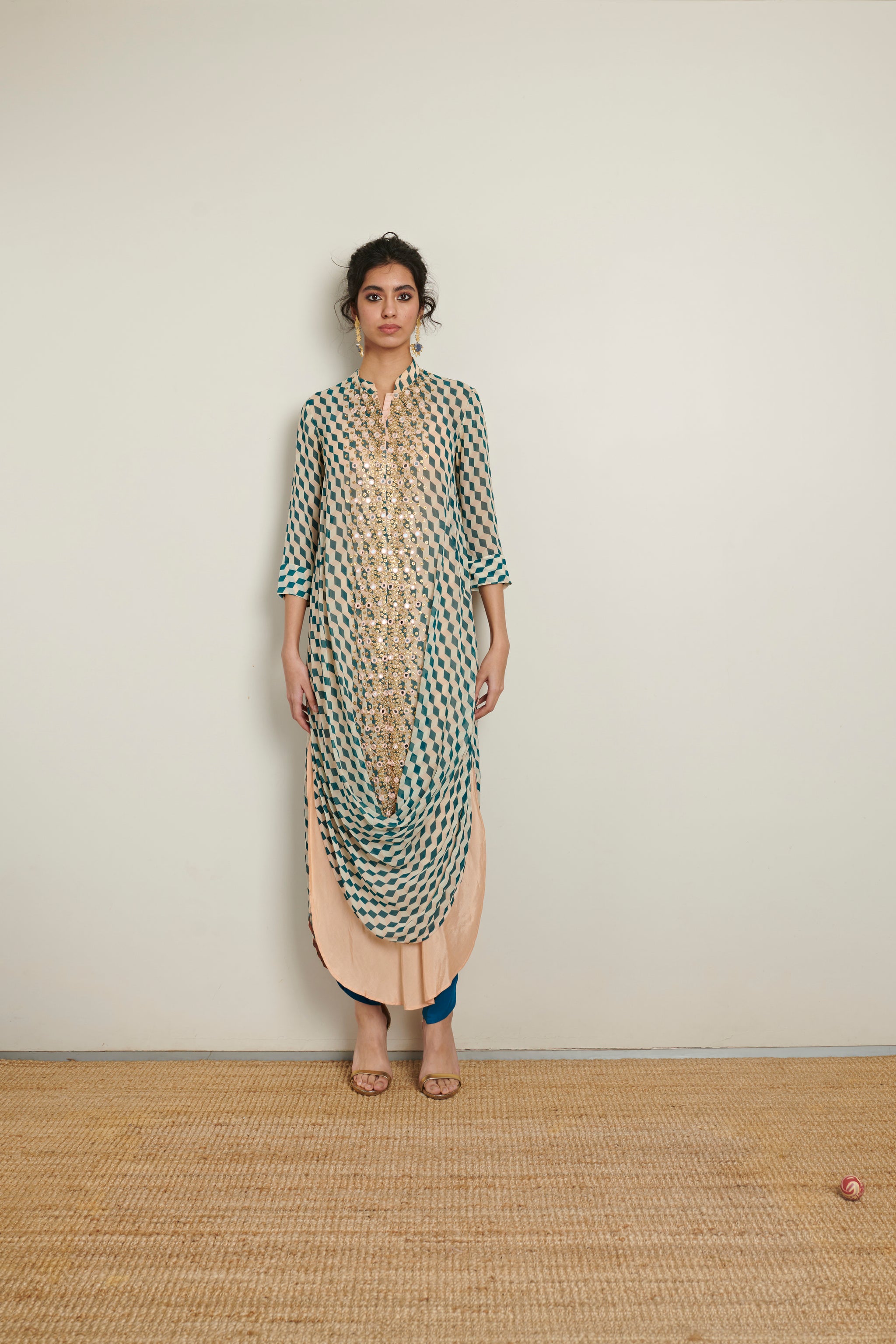 Mad Sam Tin Zin Embroidered kurta